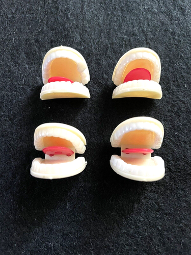 Vintage Cracker Jack Gumball Machine Toy Clacker Teeth-Lot Of 4 | eBay