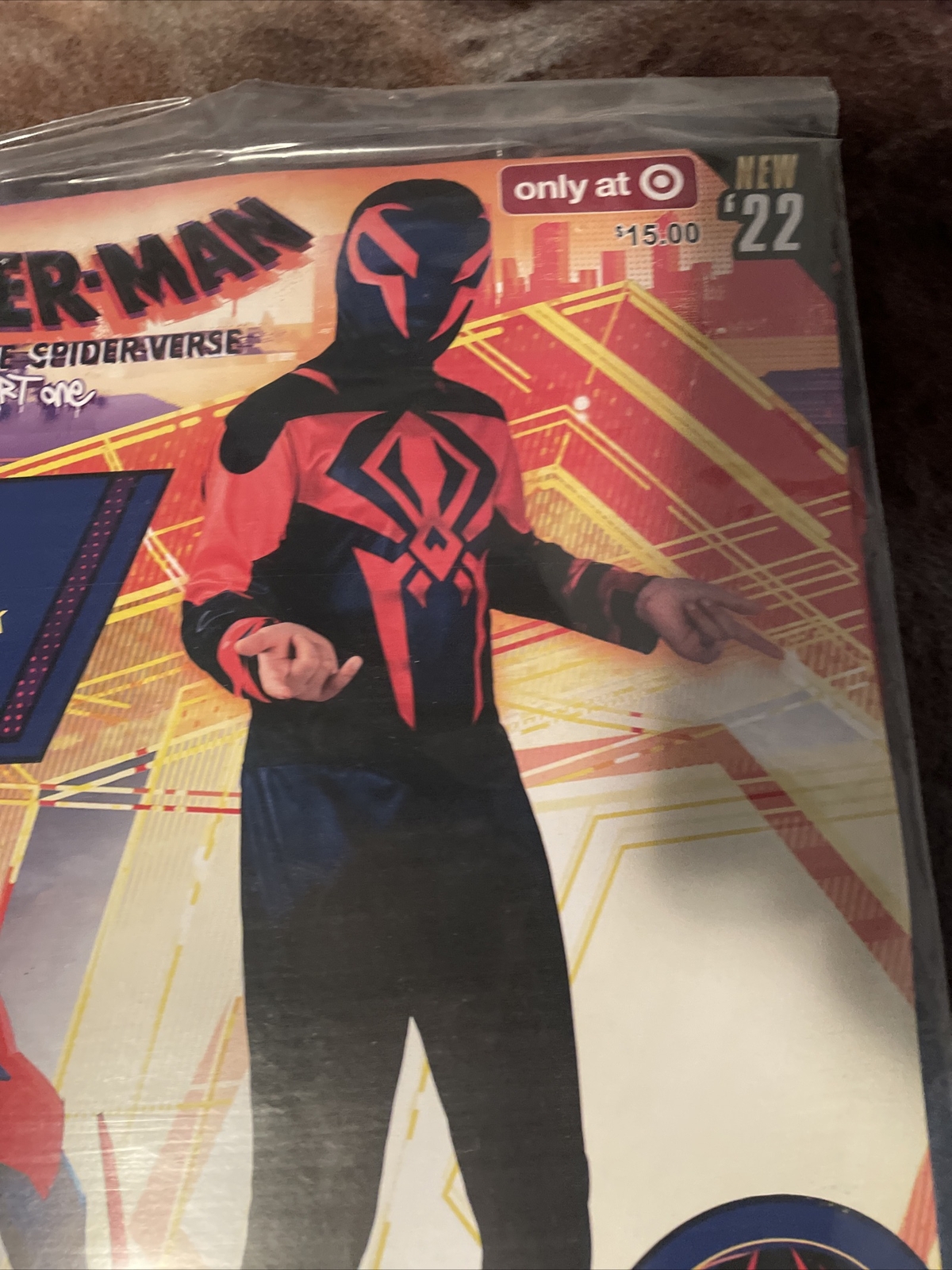 Halloween Costume NEW Spiderman Zogg CHILD'S Small 4-7, Medium 8-10 ...