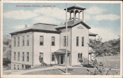 Johnson Vermont VT State Normal School Vintage Postcard | eBay