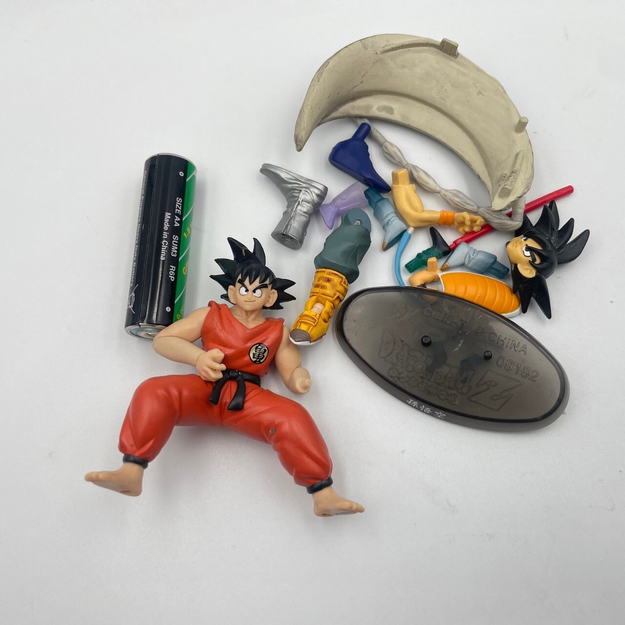 Bandai Dragon Ball Goku Base Figure Mini Toy PI [JUNK] | eBay