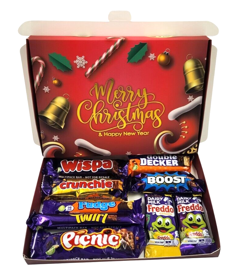 Cadbury Chocolate Freddo Twirl Boost Sweet Gift Box Hamper Christmas ...