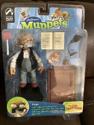 Palisades Muppets Series 9 Pops SEALED Backstage Doorman w/ Gaffer the ...