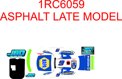 1RC ASPHALT LATE MODEL 1RC6059 WRAP Chase ELLIOTT 2019 | eBay