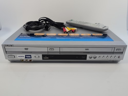 Sony SLV-D570H Progressive Scan DVD Player Video Cassette Recorder ...