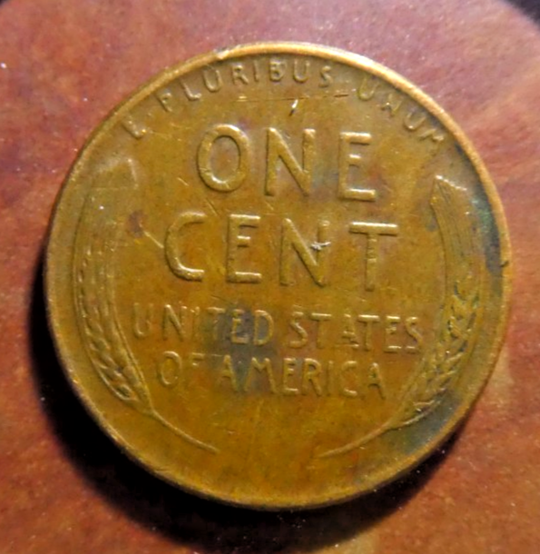 USA LINCOLN WHEAT PENNY 1949 DENVER MINT MARK RARE VALUE COIN SPECIAL ...