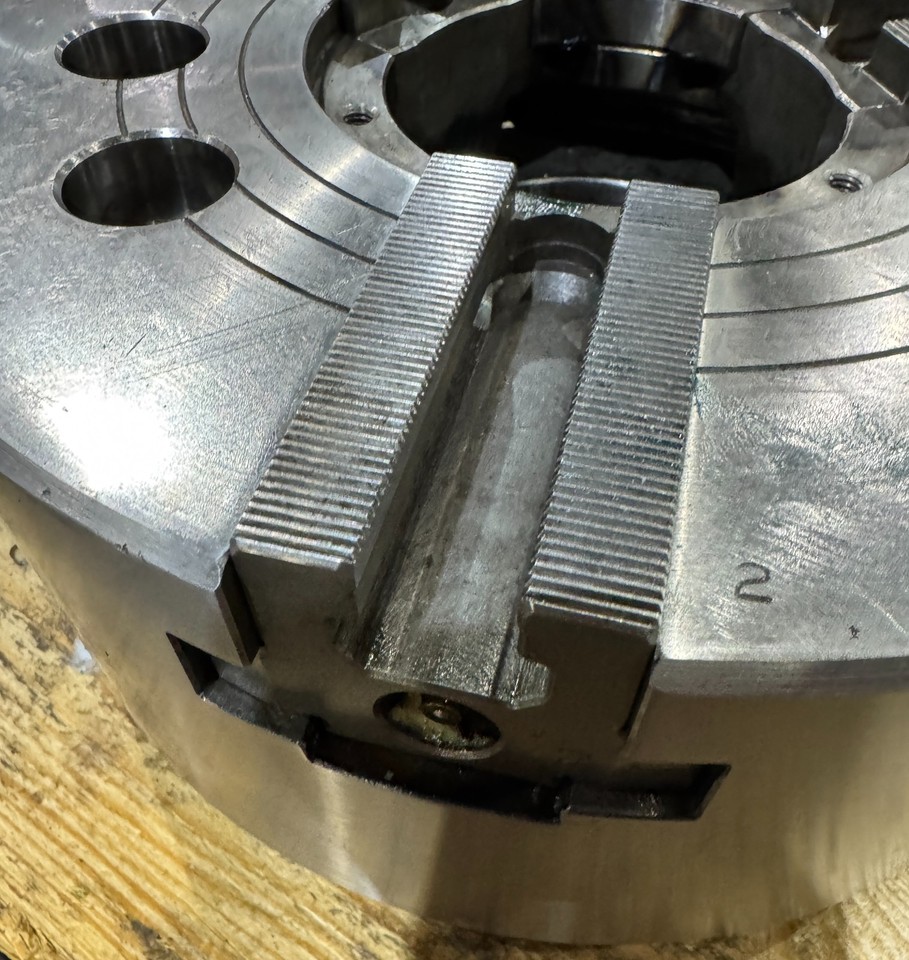 10" KITAGAWA B-210 LATHE POWER CHUCK 3-JAW A2-8 REBUILT CHUCK IN GREAT ...