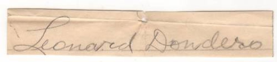 1929 St. Louis Browns LEN DONDERO Baseball Autograph | eBay