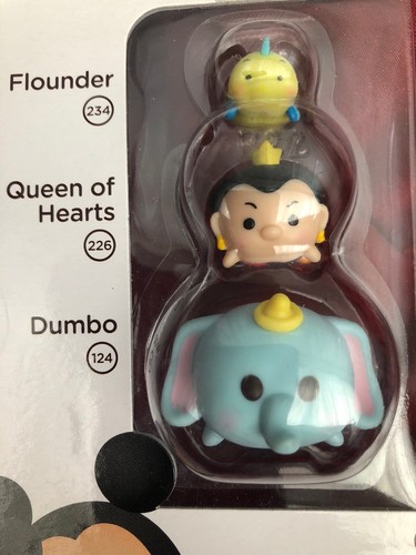 Flounder, Queen of Hearts & Dumbo Minifigure 3-Pack #234, 226 & 124 | eBay