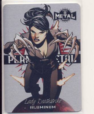 2021 Marvel X-Men Metal Universe Planet Metal PM9 Lady Deathstryke | eBay