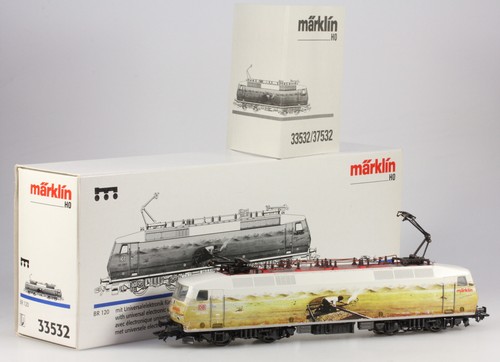 Marklin HO #33532 Delta Digital DB Class BR120 Electric Loco, N/BX ...