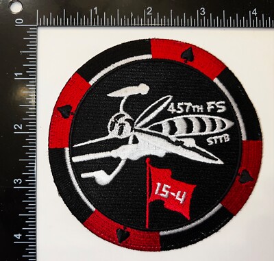 USAF Red Flag Las Vegas 2015 457th Fighter Squadron Patch | eBay
