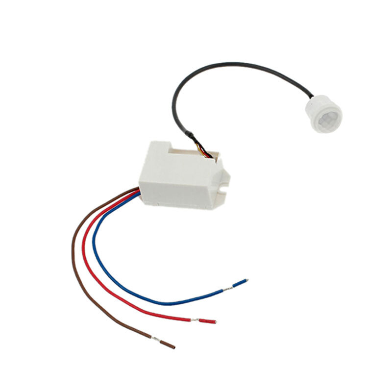 360° Mini Recessed PIR Occupancy Motion Sensor Detector Light Switch ...