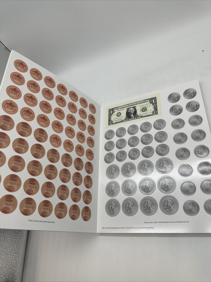 BJU Math 2 Student Manipulatives Packet, Bob Jones 2nd Grade (4th ...