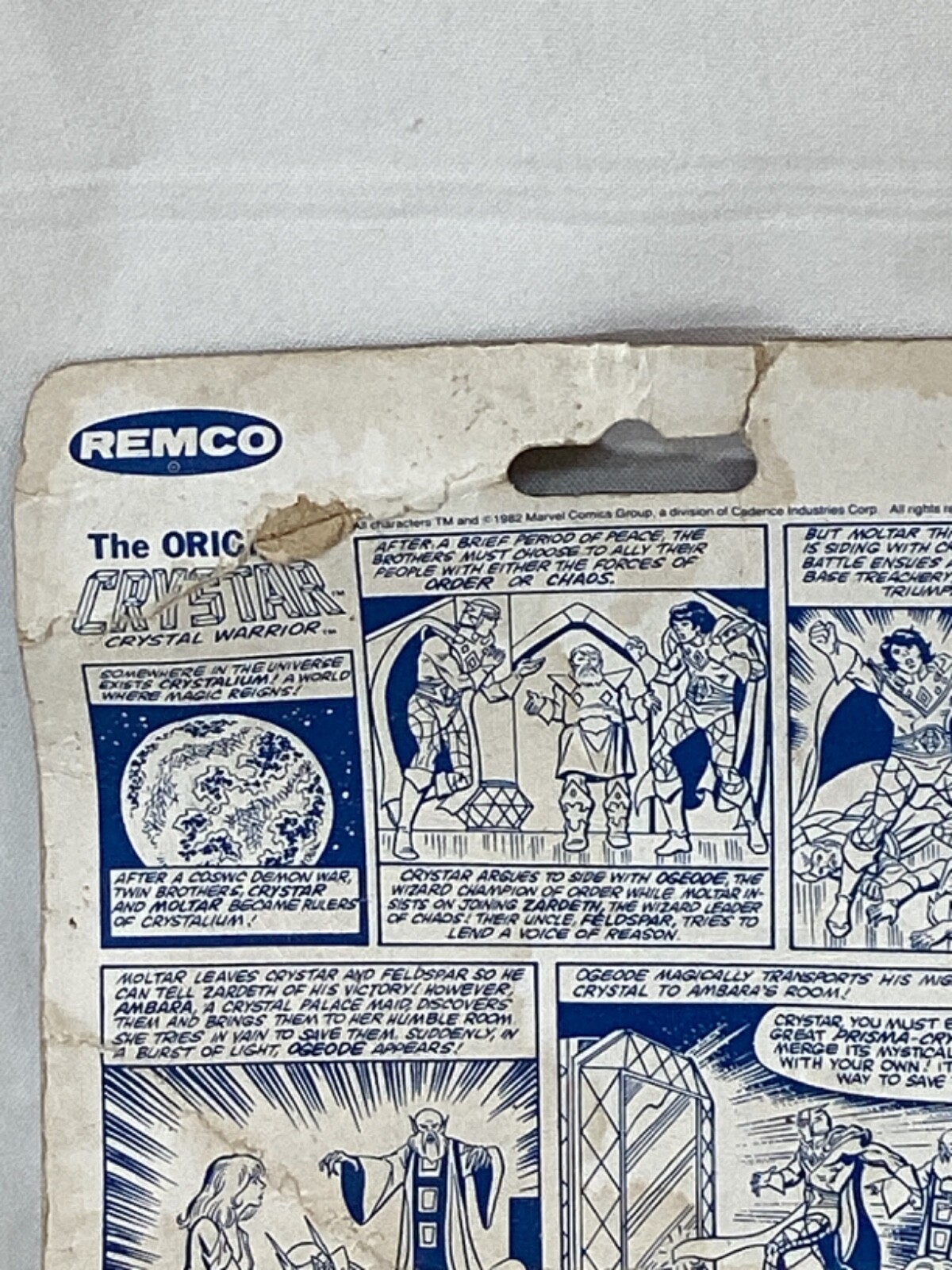 1982 Vintage Remco Crystar Warbow Figure MOC Sealed RARE Carded ...