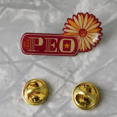 PEO Sisterhood P.E.O. Membership Kit + Rare Lapel Pin w/box, cards ...