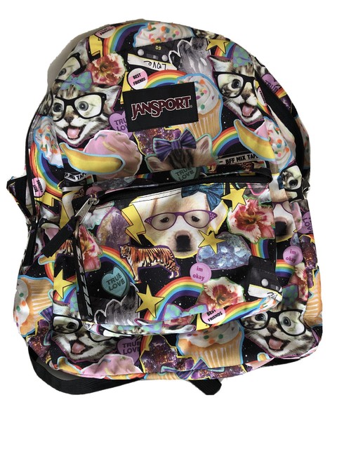 Jansport Backpack Cats And Dogs | eBay