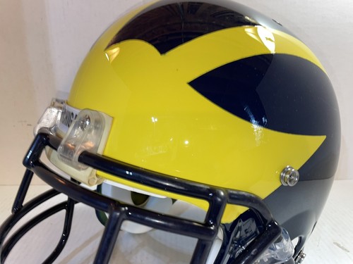 Vintage Michigan Wolverines Schutt Air Advantage Football Helmet Full ...