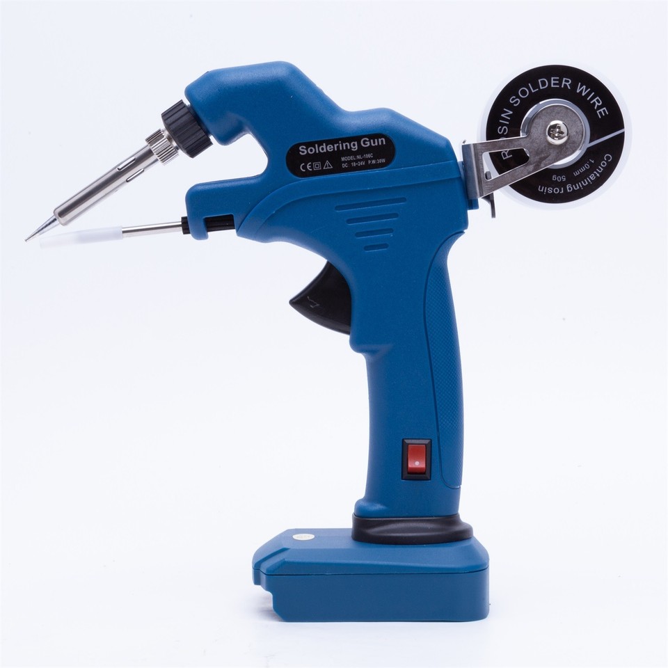 30W Soldering Gun Quick Preheat Soldering Iron w/Solder Wire for Bosch ...