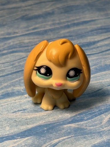 Authentic Littlest Pet Shop #864 LPS Yellow Brown Lop Rabbit Bunny ...