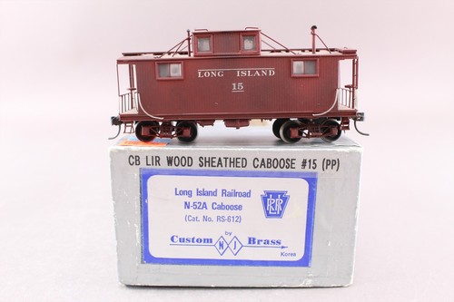 HO BRASS MODEL NJCB LONG ISLAND RAILROAD N52A CABOOSE #15 CUSTOM | eBay