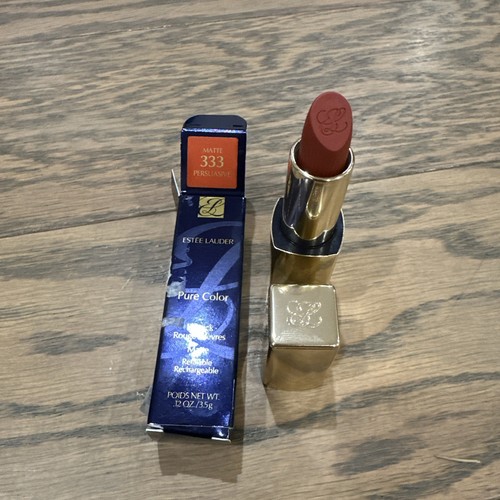 ESTEE LAUDER ~ PURE COLOR MATTE LIPSTICK ~ # 333 PERSUASIVE ~ .12 OZ | eBay