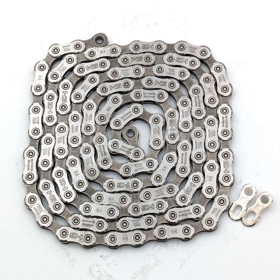Shimano Deore XT CN-M8100 12 Speed MTB Chain, 120Links w/Quick-Link ...