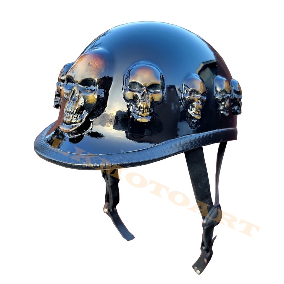 Vintage Style Motorcycle Helmet Custom Handmade 3D Design Distressed | eBay