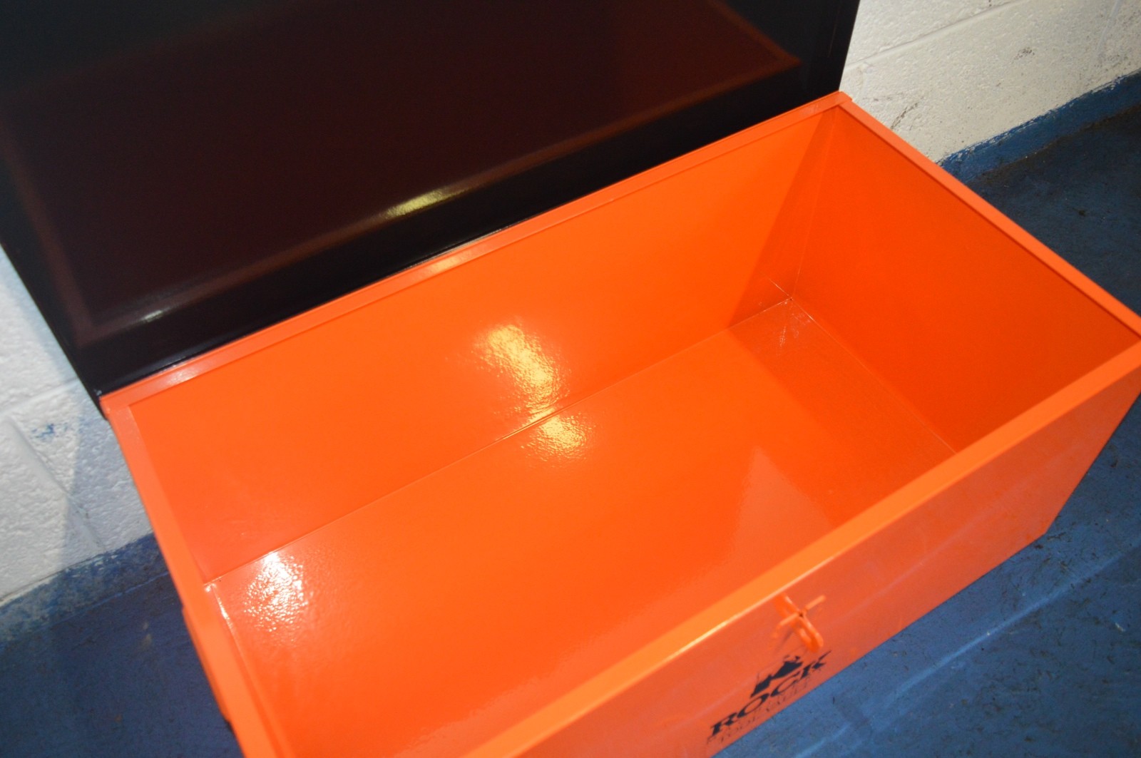 Steel Job Site Tool Box Van forklift Garage Vault Site Security By ...