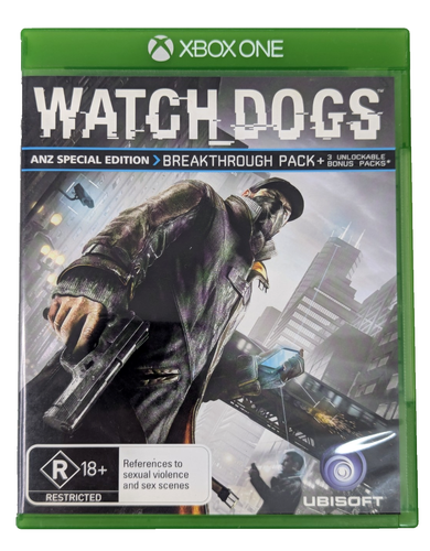 Watch dogs 1 Microsoft Xbox One Video Game - Free Fast Shipping | eBay