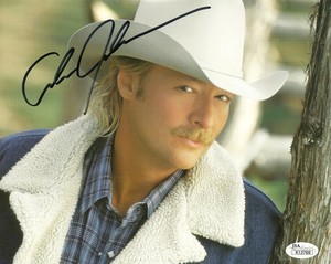 Alan Jackson Hand Signed 8x10 Promo Photo JSA #K12769 Authenticated ...
