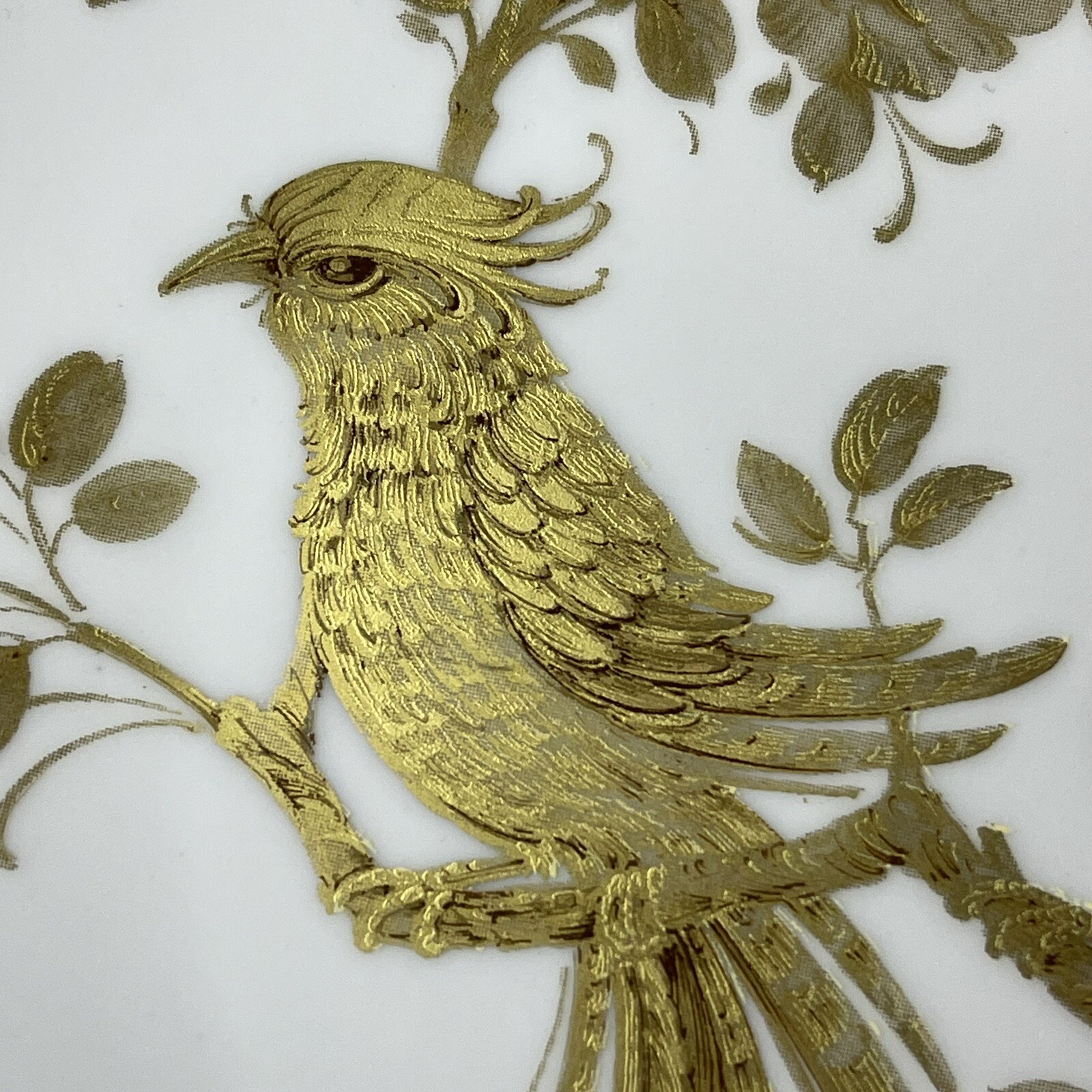 Vintage AK Kaiser West Germany “Melodie” Porcelain Plate, Gold Paradise ...