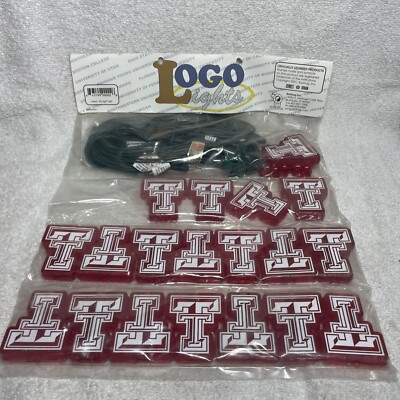 Texas Tech Red Raiders, 20 Piece Logo Light Set #K | eBay