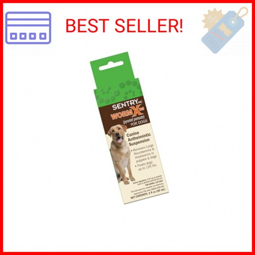 Sentry Pet Care HC WormX DS (pyrantel pamoate) Canine Anthelmintic ...