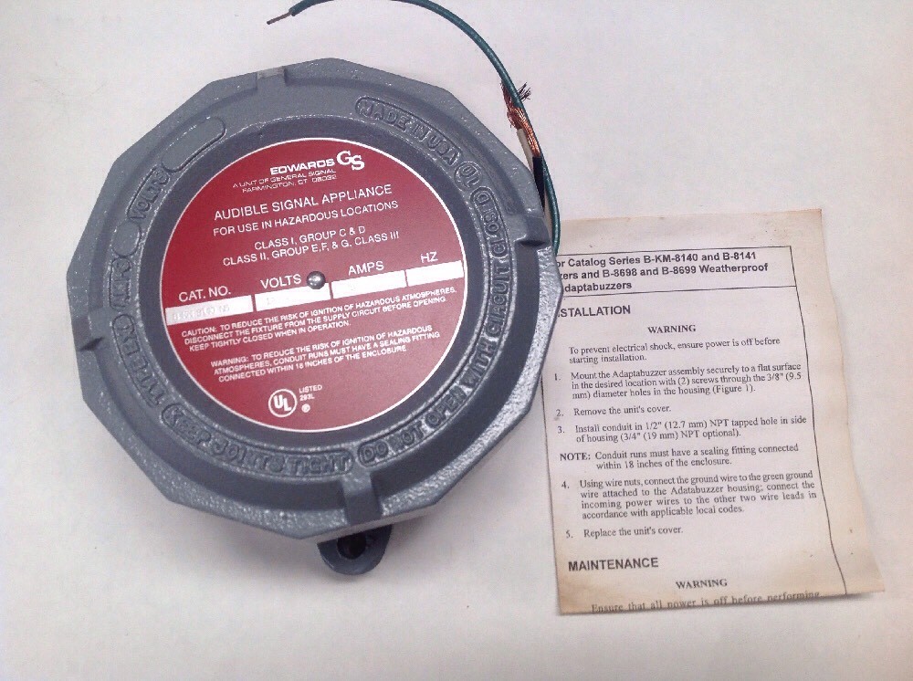 General Signal Adaptabuzzer B-KM-8140-N5 | eBay