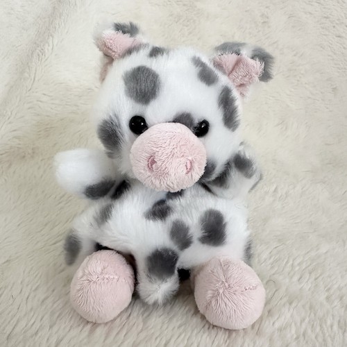 Aurora World 5" Spotted Pig Palm Pals Beanbag Farm 2020 Stuffed Animal ...