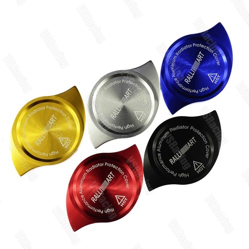 1X NEW JDM CNC Billet Aluminum RALLIART Car Radiator Cap Protection ...