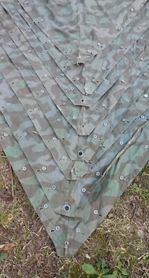 Reproduction WW2 Splinter Zeltbahn Tent | eBay