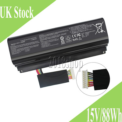 Battery for Asus ROG G751J G751JL G751JL-BBI7T28 G751JL-BBI7T29 Laptop ...