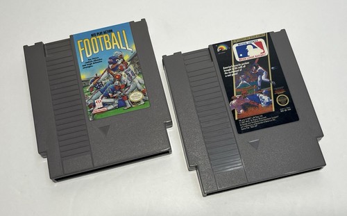 Major League Baseball MLB & NES Play Action Football- Nintendo ...
