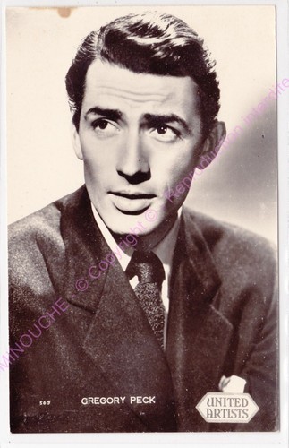 CPSM RPPC STAR Gregory Peck Photo United Artists KORES Edt P.I.569 N2 ...