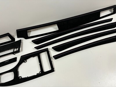 BMW E60 E61 ALCANTARA Interior Trim Set LHD Facelift LCI CIC | Genuine ...