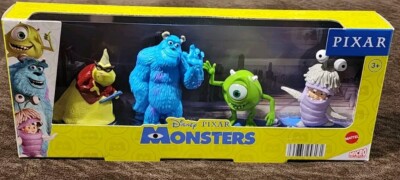 Disney Monsters Inc Micro Collection Set Of 4 Roz Sulley Mike Wazowski ...