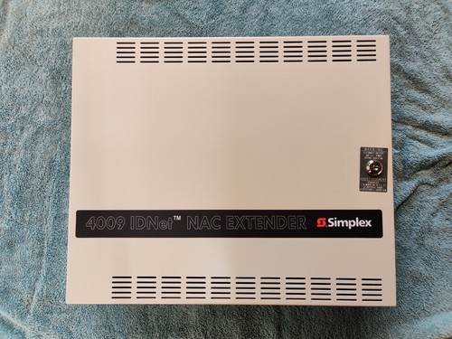 Simplex 4009-9201 IDNet NAC Power Extender 4009 Fire Alarm Control ...
