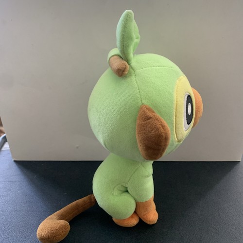 Jazwares 9” Pokemon Grookey Plush Stuffed Animal Green Yellow Monkey ...