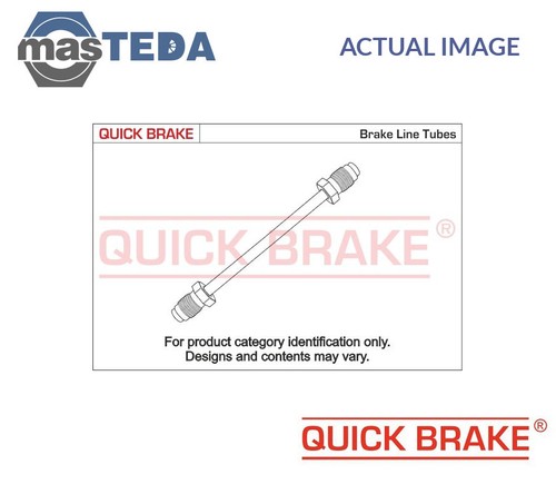 CN-0250A-E BRAKE HOSE LINE PIPE FRONT OUTER QUICK BRAKE NEW OE ...