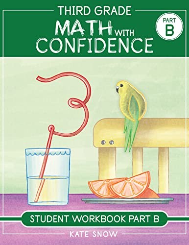 Third Grade Math with Confidence Student..., Snow, Kate 9781944481315| eBay