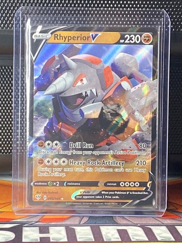 Rhyperior V 095/189 Darkness Ablaze Pokemon TCG | eBay