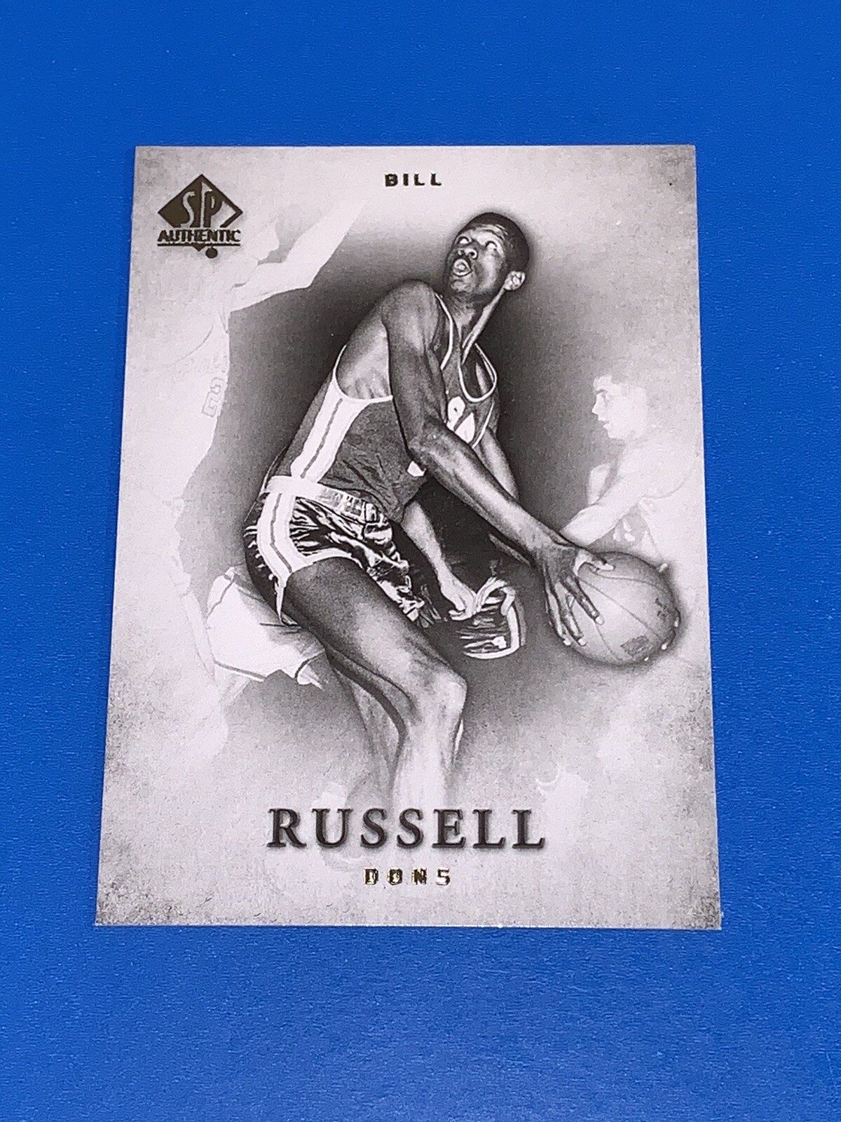 2012-13 SP Authentic Bill Russell Basketball Card #11 USF Dons Boston ...