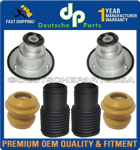 Rear Strut Mount Mounts + Bump stop + Bellows for Porsche 986 987 ...