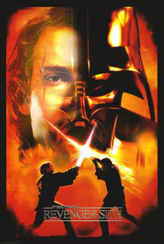 Star Wars Episode Iii Revenge Of The Sith Framed Movie Poster 12) STAR